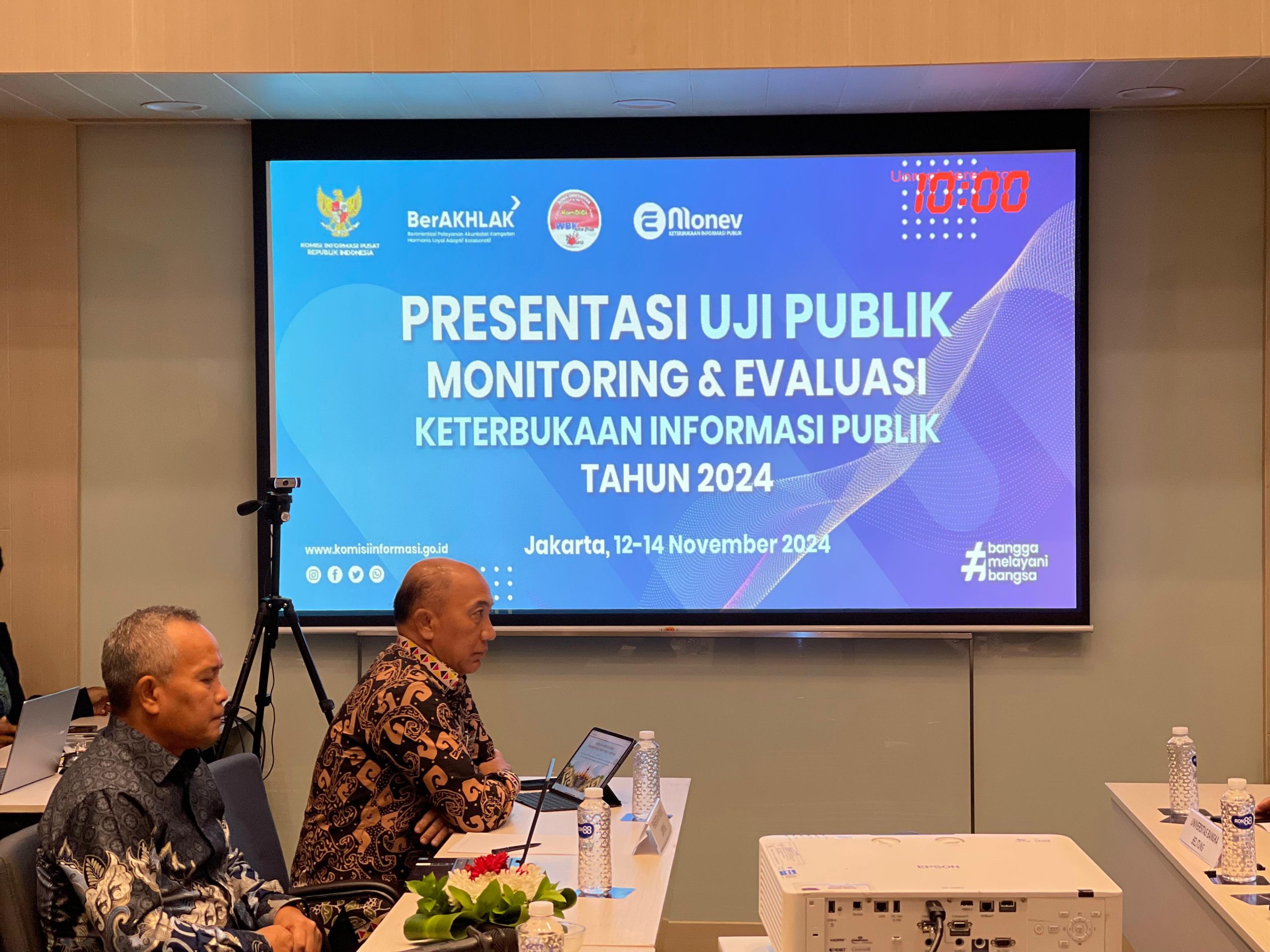 Pemerintah Provinsi Lampung Ikuti Tahapan Uji Publik Monitoring dan Evaluasi Keterbukaan ...